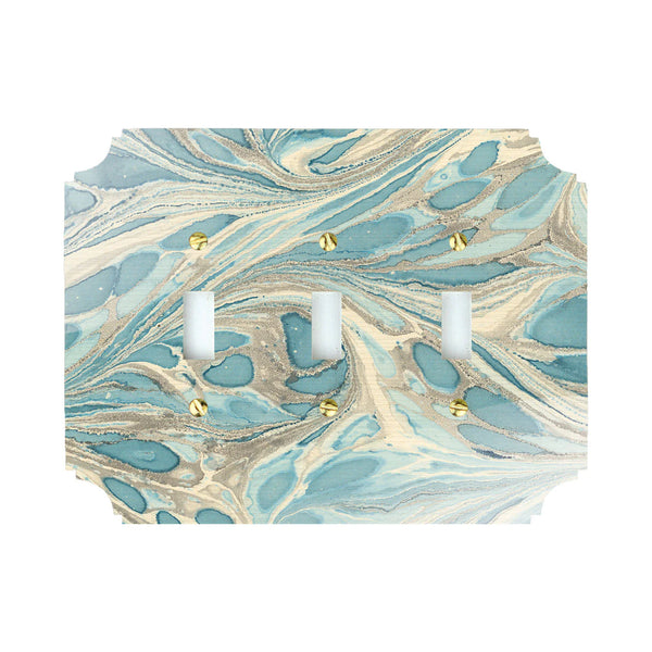 Marbleized Acrylic Switch Plates - Coco & Dash